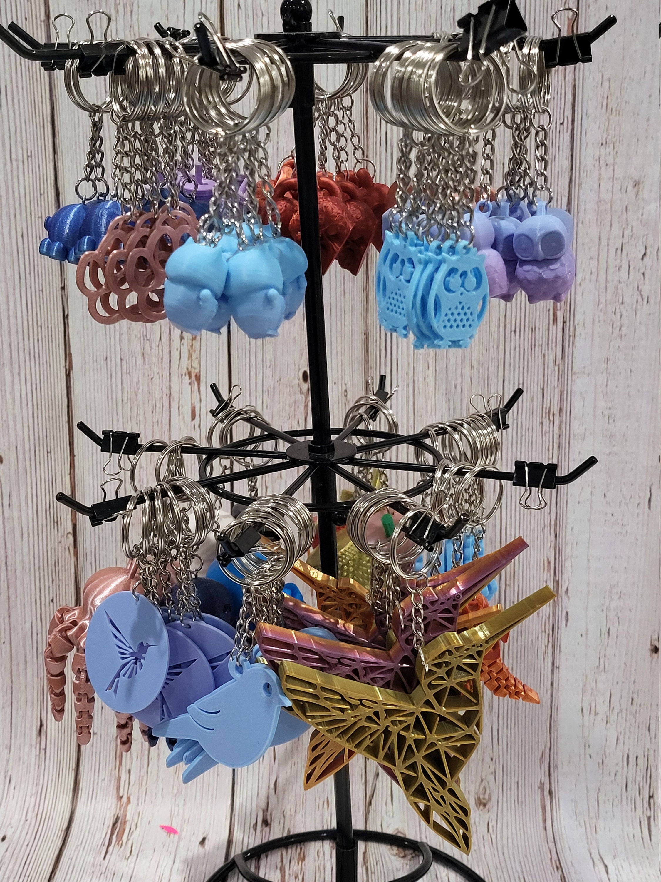 3D Printed Mystery Keychain Roulette - Etsy