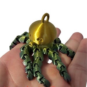 Flexi Octopus Desk Toy 3D Printed 3D Printed Toys 3D Printed | Etsy