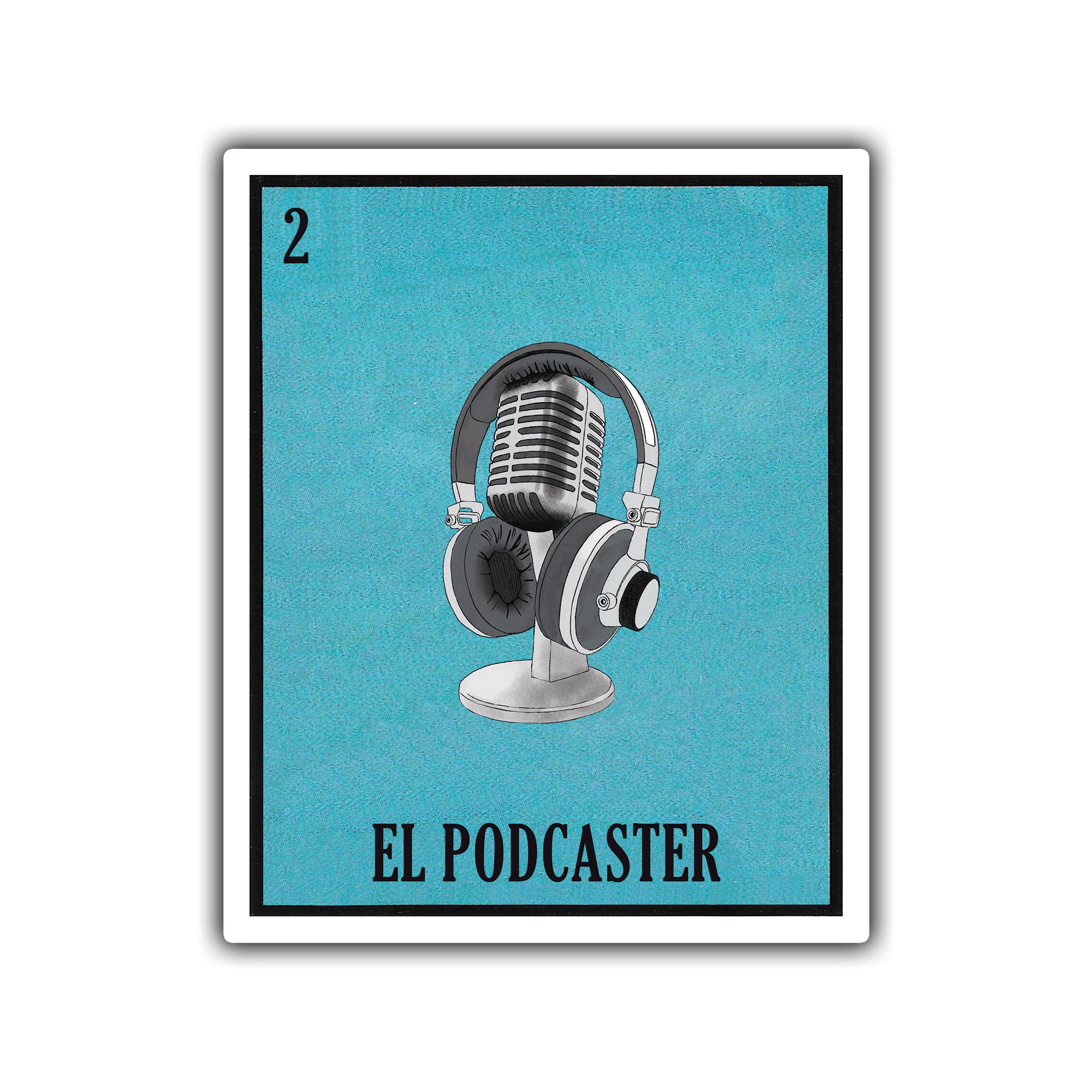 Lotería Cards Stickers | Mexican Bingo Cards | El Podcaster | Podcast ...