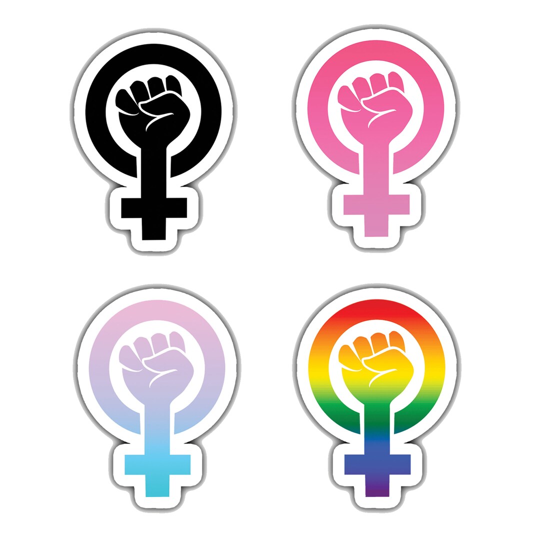 Feminist Symbol Sticker | Laptop Sticker | Feminist Sticker | the ...