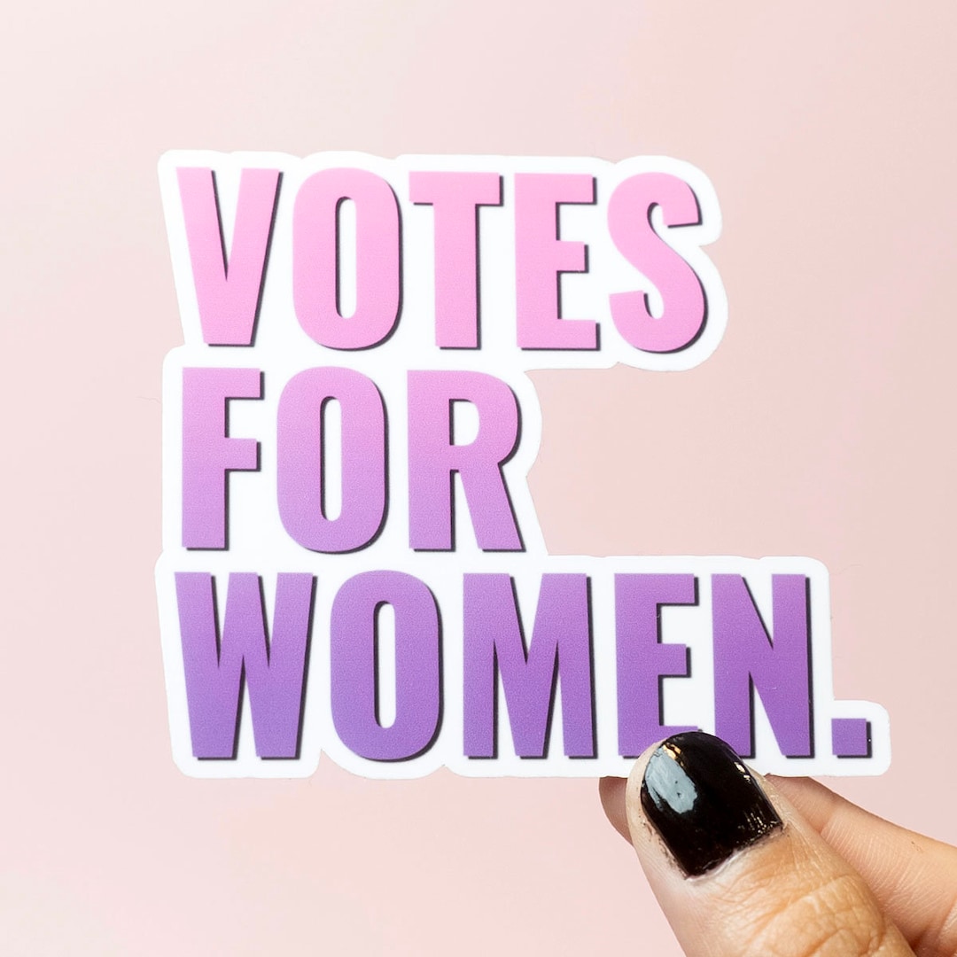 Votes for Women Sticker | Laptop Sticker | Feminist Sticker ...
