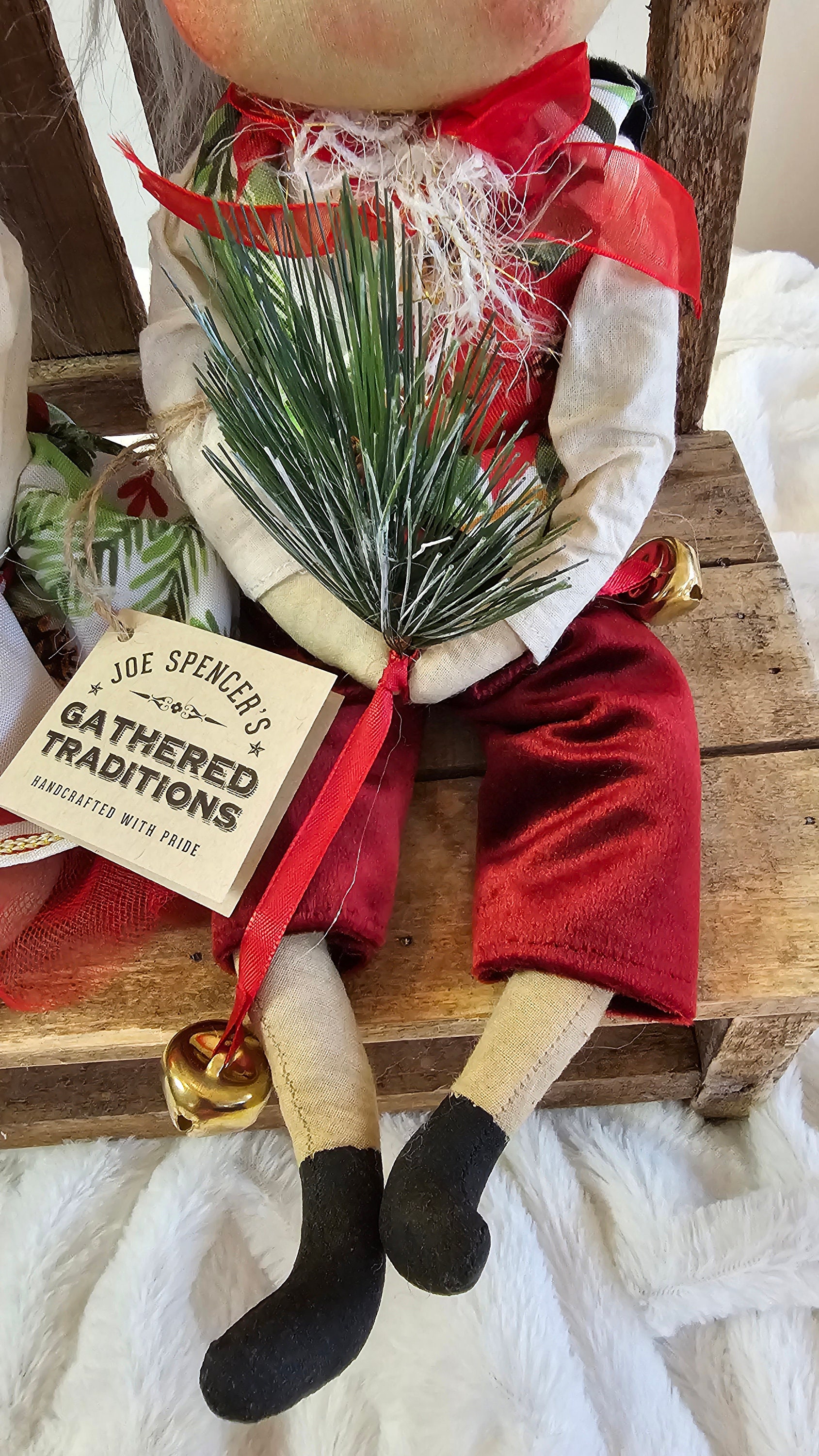 Joe Spencer Gathered Traditions Winter/christmas Art Dolls - Etsy