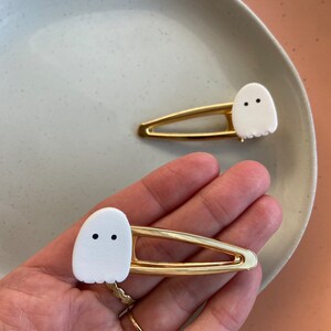 Cute Ghost Hair Clip, Cute Halloween Barrette, No Slip Hair Grip ...