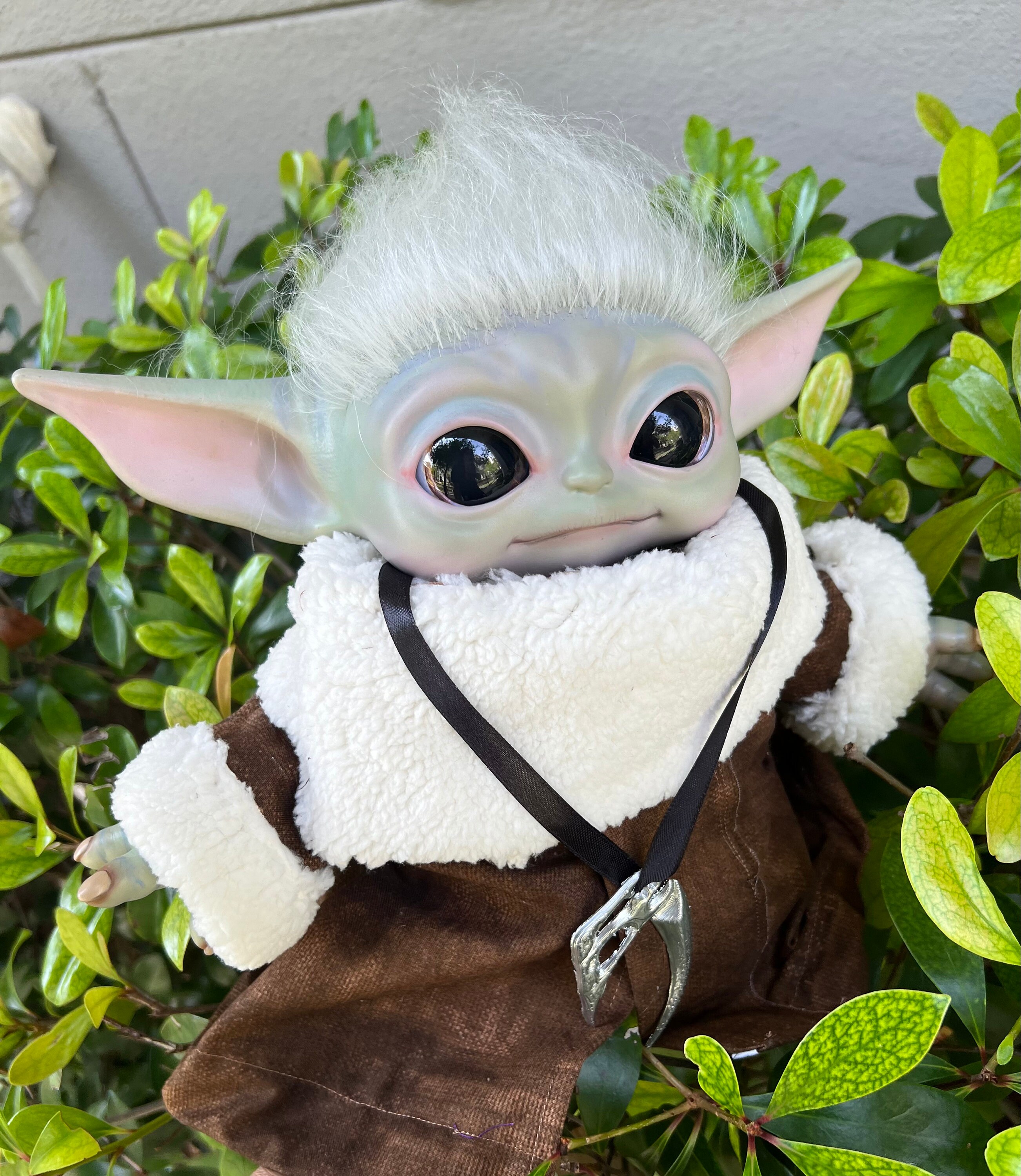 Custom Painted Baby Yoda Reborn Doll Realistic Grogu Bantha Rare Finds ...