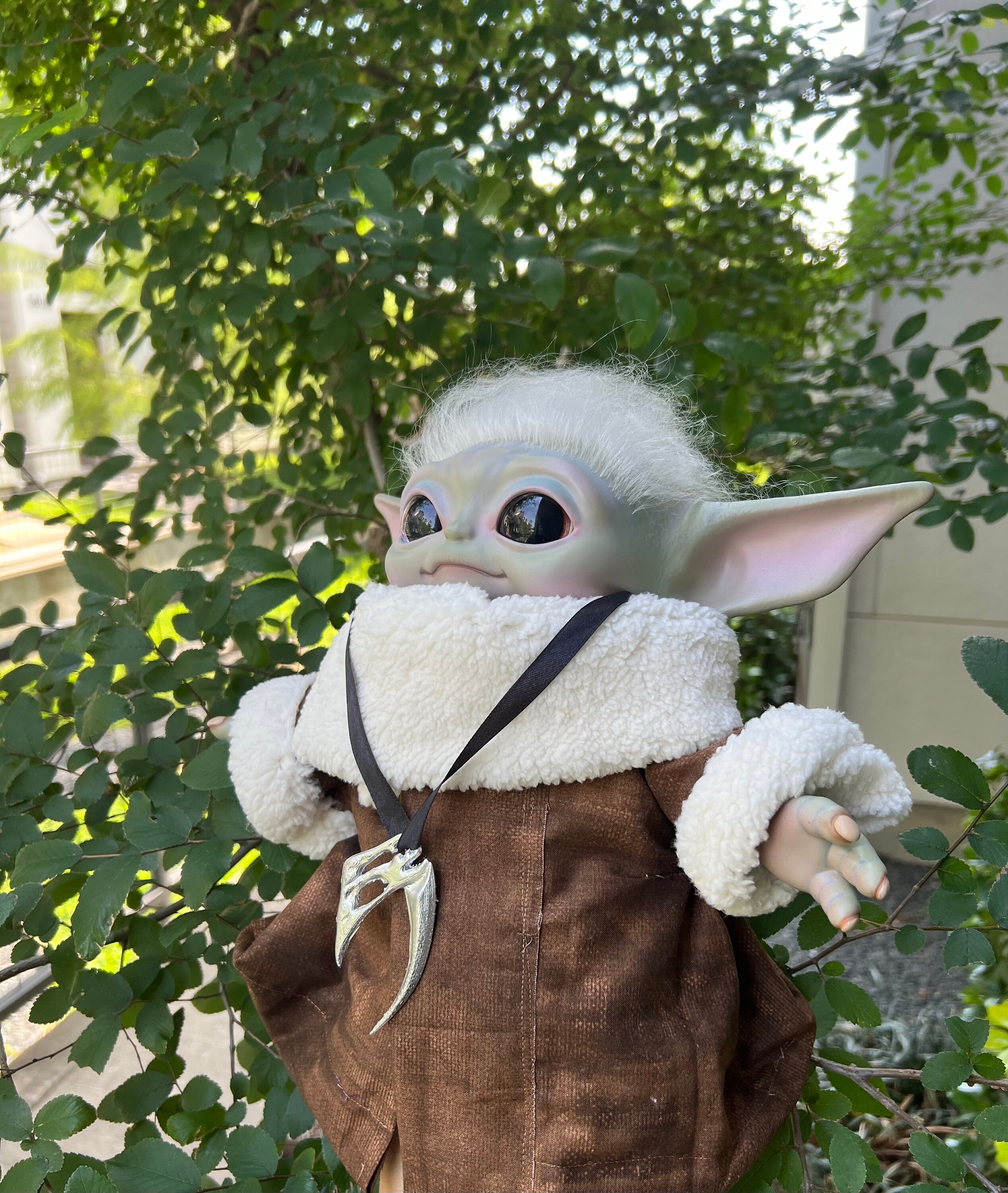 Custom Painted Baby Yoda Reborn Doll Realistic Grogu Bantha Rare Finds ...