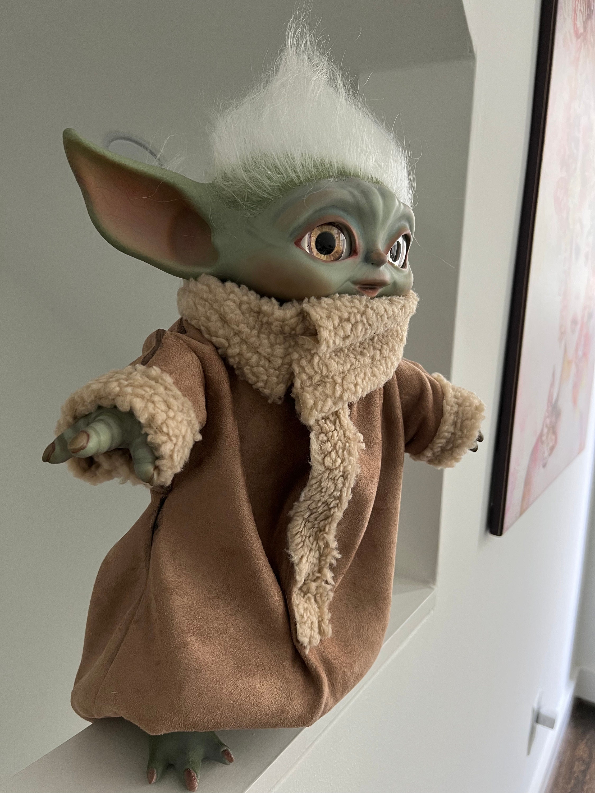 Custom Painted Baby Yoda Reborn Doll Little Einstein - Etsy