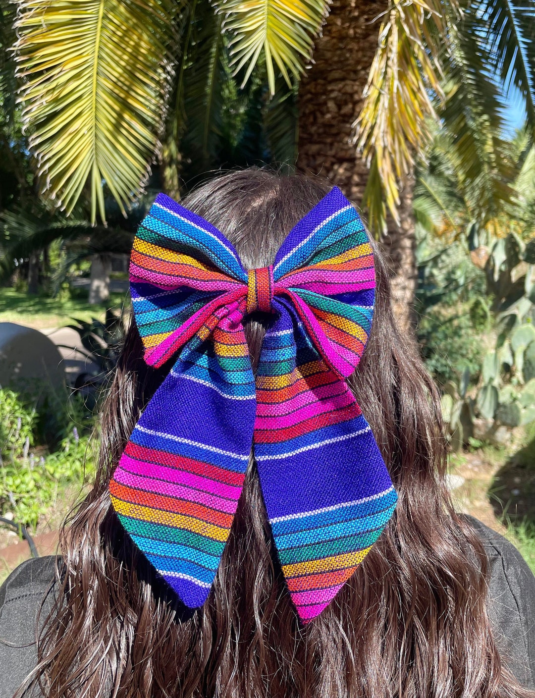 Mexican BOWS FOR GIRLS, Handmade With Love, Big Bows. - Etsy