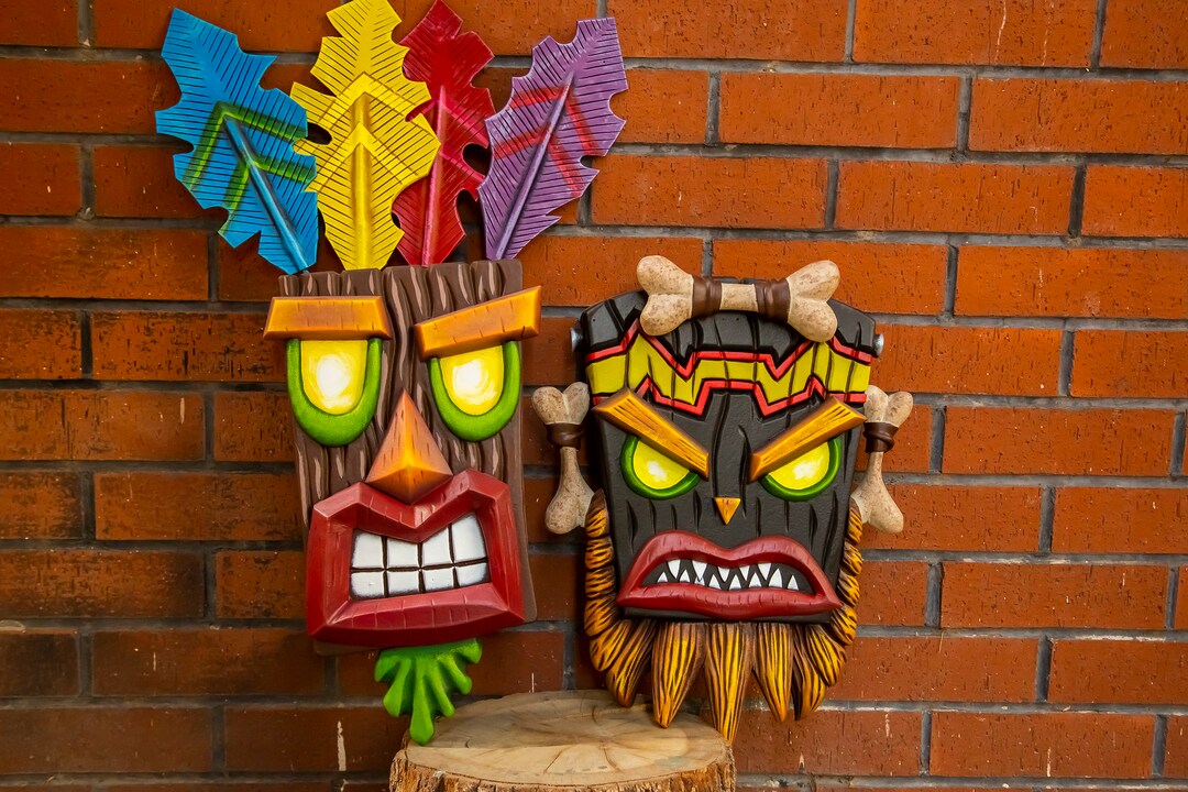 PS1 Uka Uka Inspired Unoffical Mask Replica - Etsy