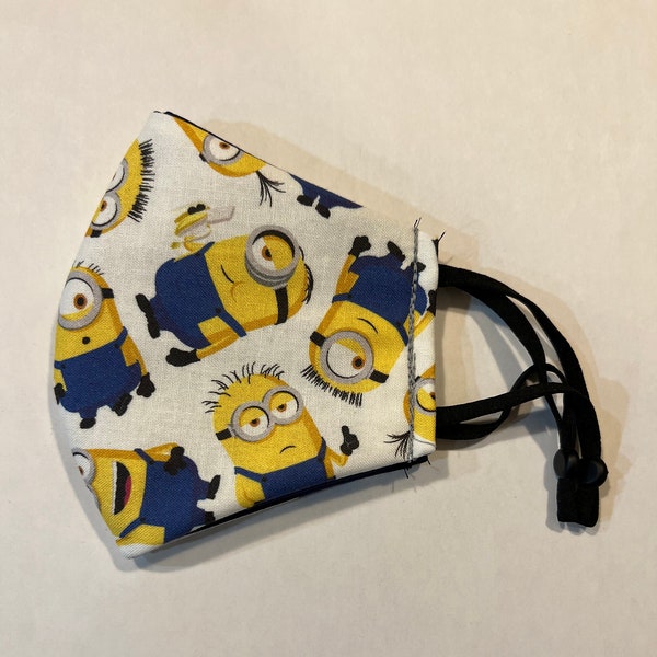 Minion Face Mask - Etsy