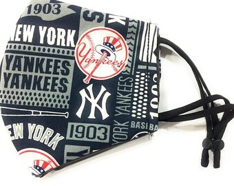 Yankees Mask - Etsy