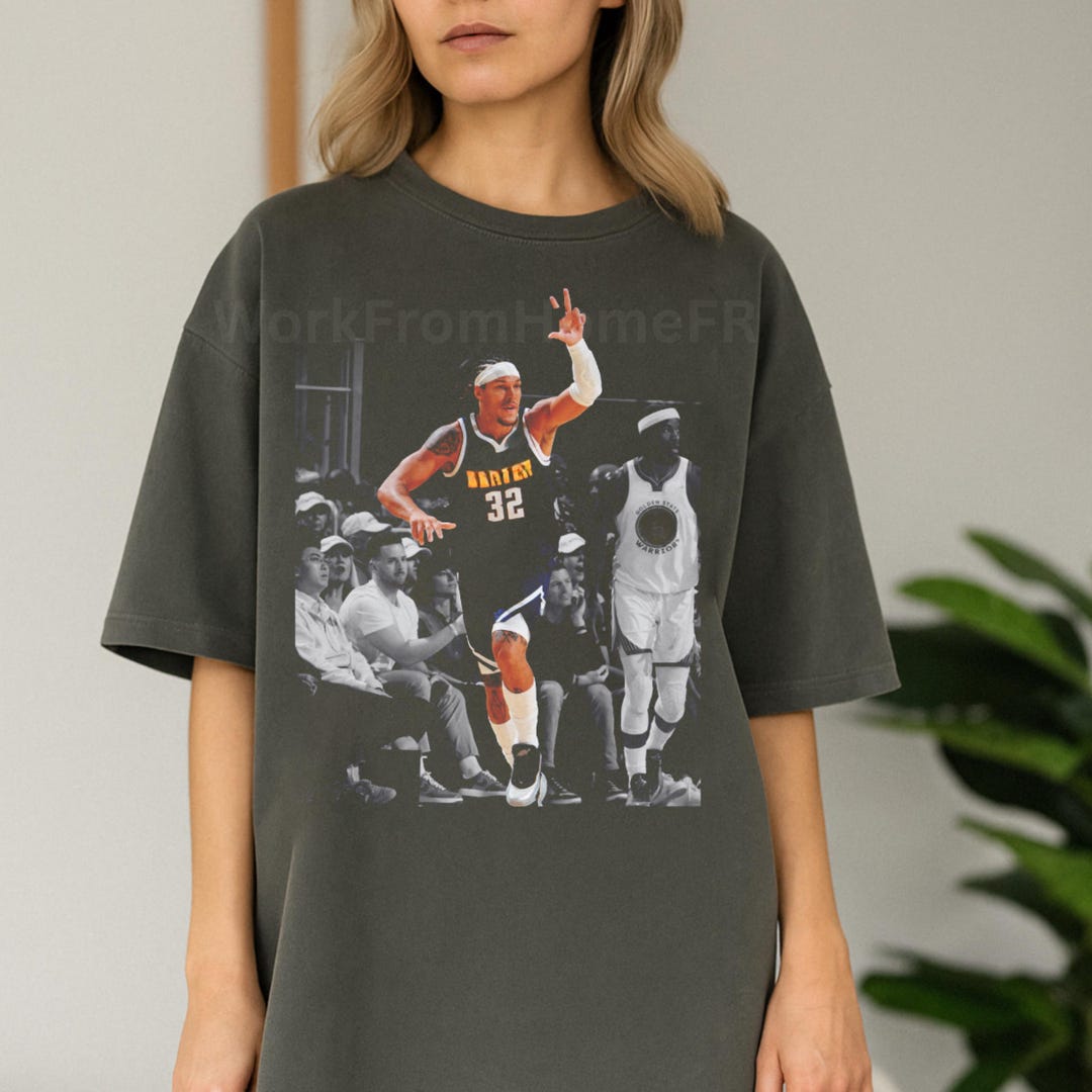 Vintage 90s Aaron Gordon Comfort Colors Basketball Shirt for Fans ...