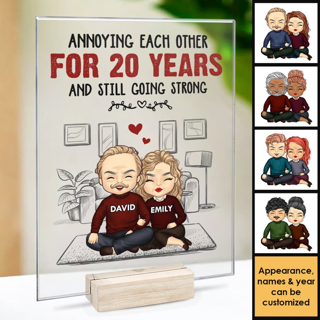 Personalized Annoying Each Other for 20 Years and Still Going Strong ...