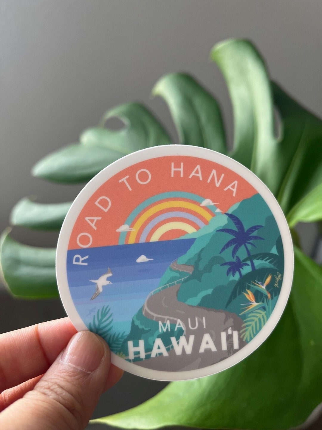 Road to Hana Sticker -maui, Hawaii - Etsy