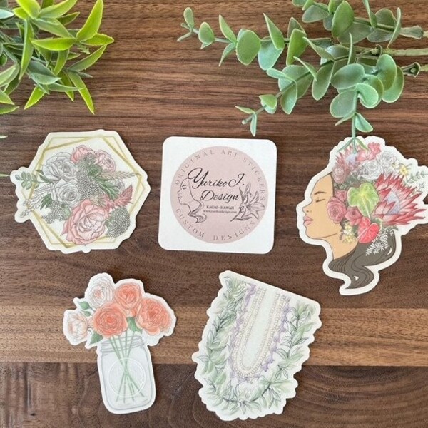 Clear Stickers - Etsy