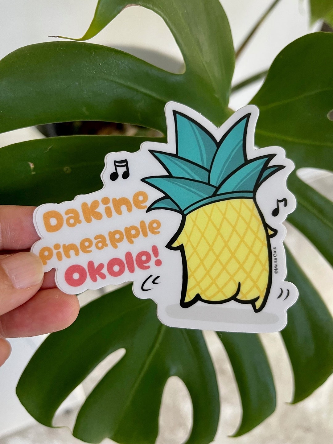 Dakine Pineapple "okole" Hawaii Vinyl Die-cut Sticker - Etsy