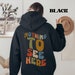 Retro Text Hoodie Words on Back Hoodie Trendy Hoodie Retro - Etsy