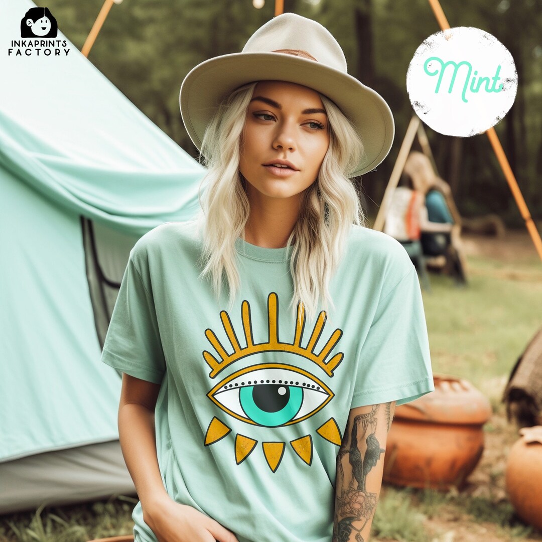 Kabbalah Shirt, Third Eye Shirt, Evil Eye Clothing, Evil Eye Shirt ...