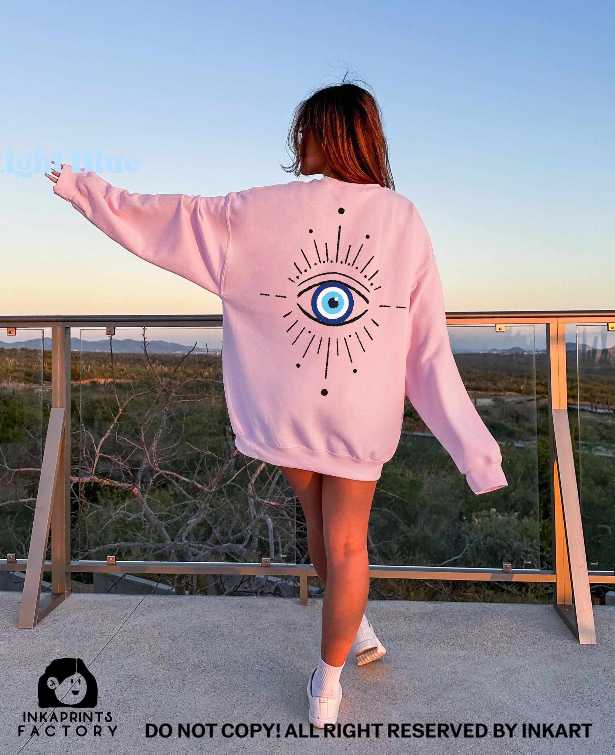 Evil Eye Clothing Evil Eye Sweats Spiritualized Shirt Kabbalah Shirt ...