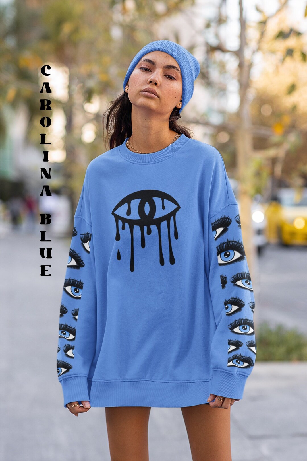 Evil Eye Sweats Super Soft Sweat Streetweare Evil Eye Crewneck Designer ...