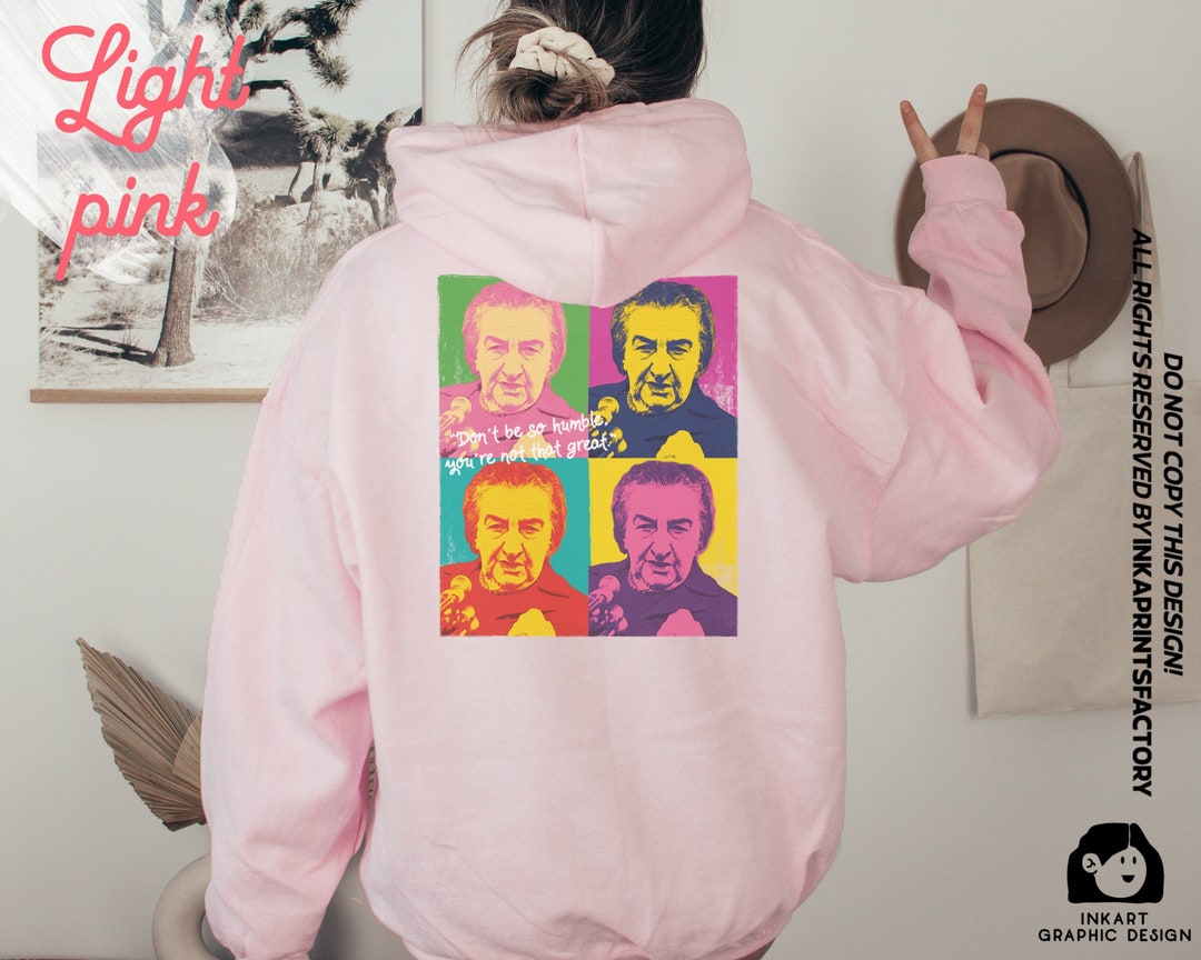 Golda Meir Sweatshirt Retro Pop Art Sweat Art Sweat Shirt Modern Art ...