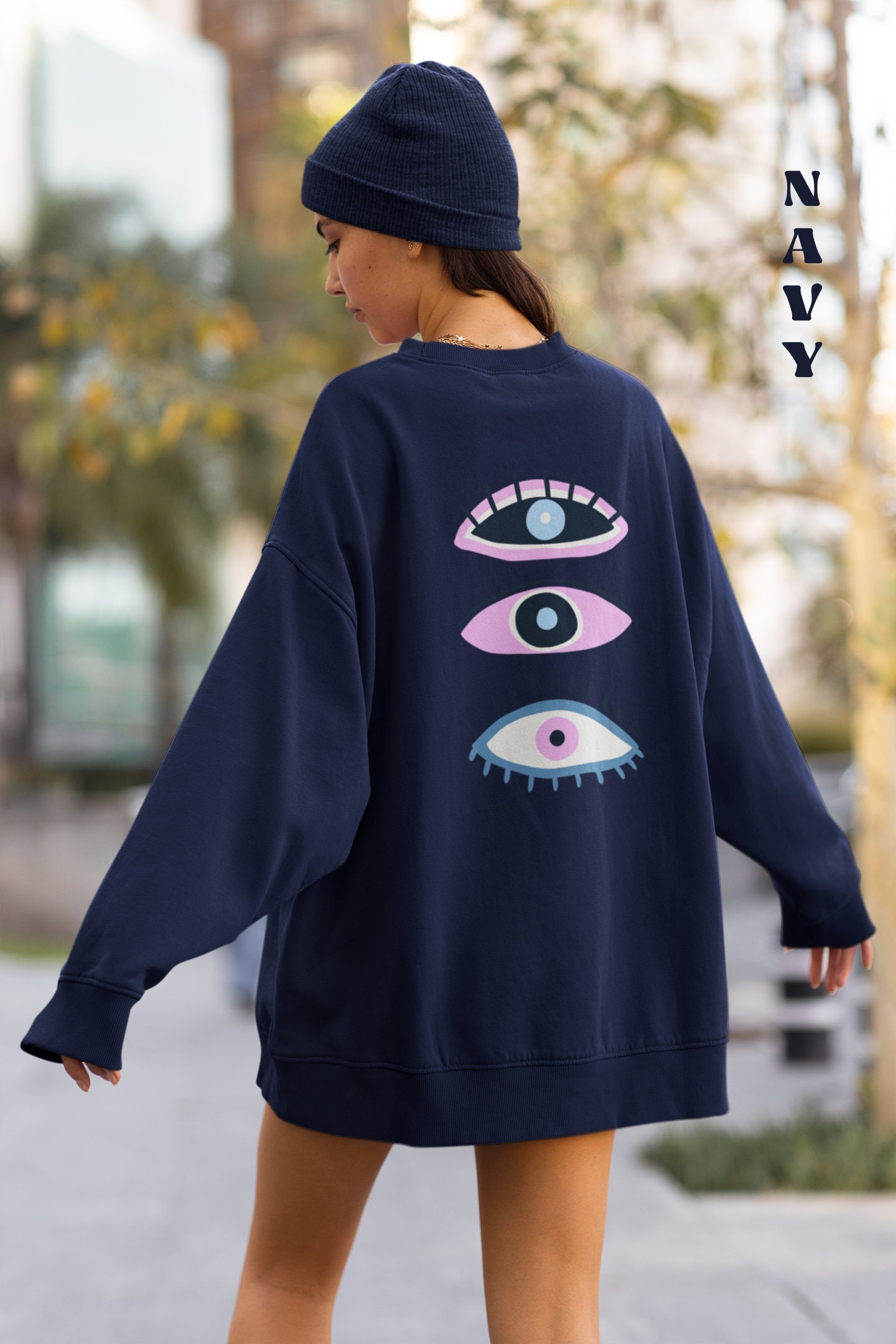 Evil Eye Sweats, Evil Eye Crewneck, Third Eye Hoodie, Hamsa Sweatshirt ...