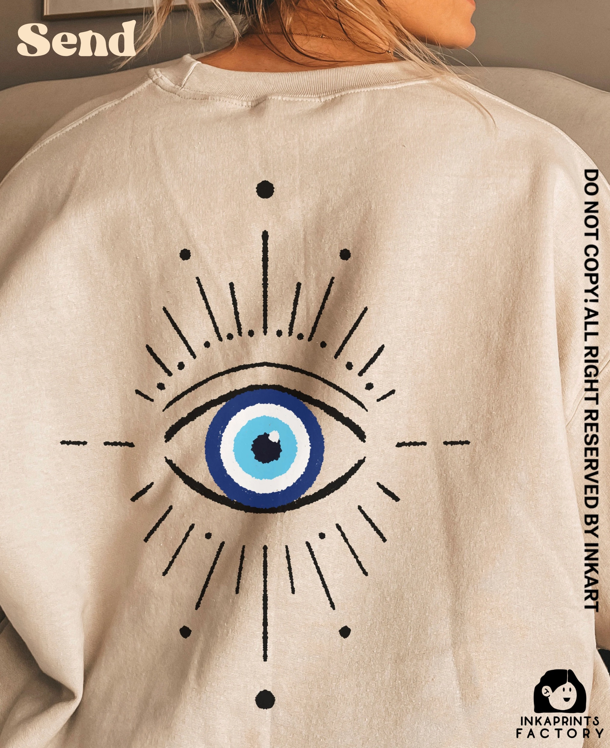 Evil Eye Clothing Evil Eye Sweats Spiritualized Shirt Kabbalah Shirt ...