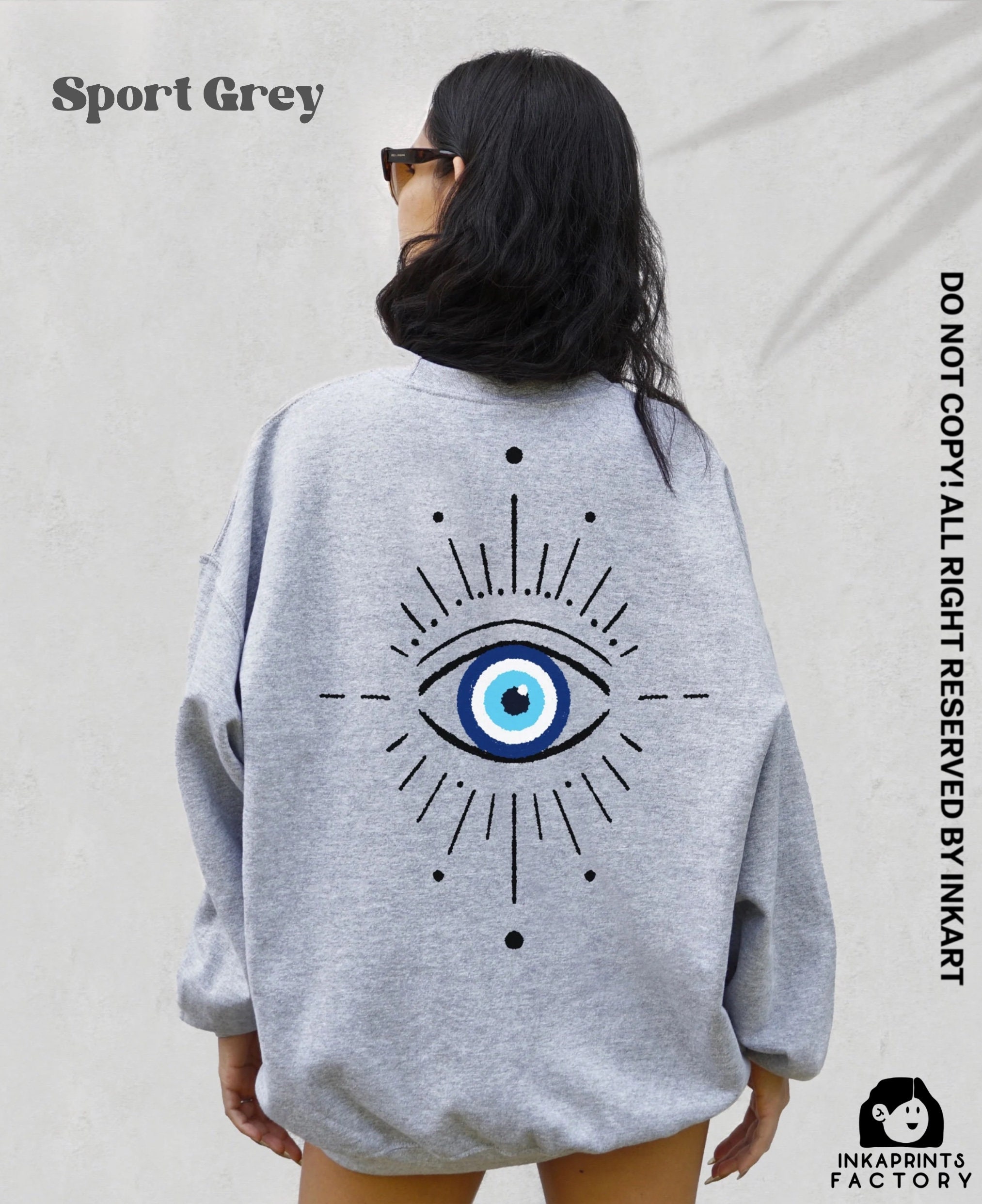 Evil Eye Clothing Evil Eye Sweats Spiritualized Shirt Kabbalah Shirt ...