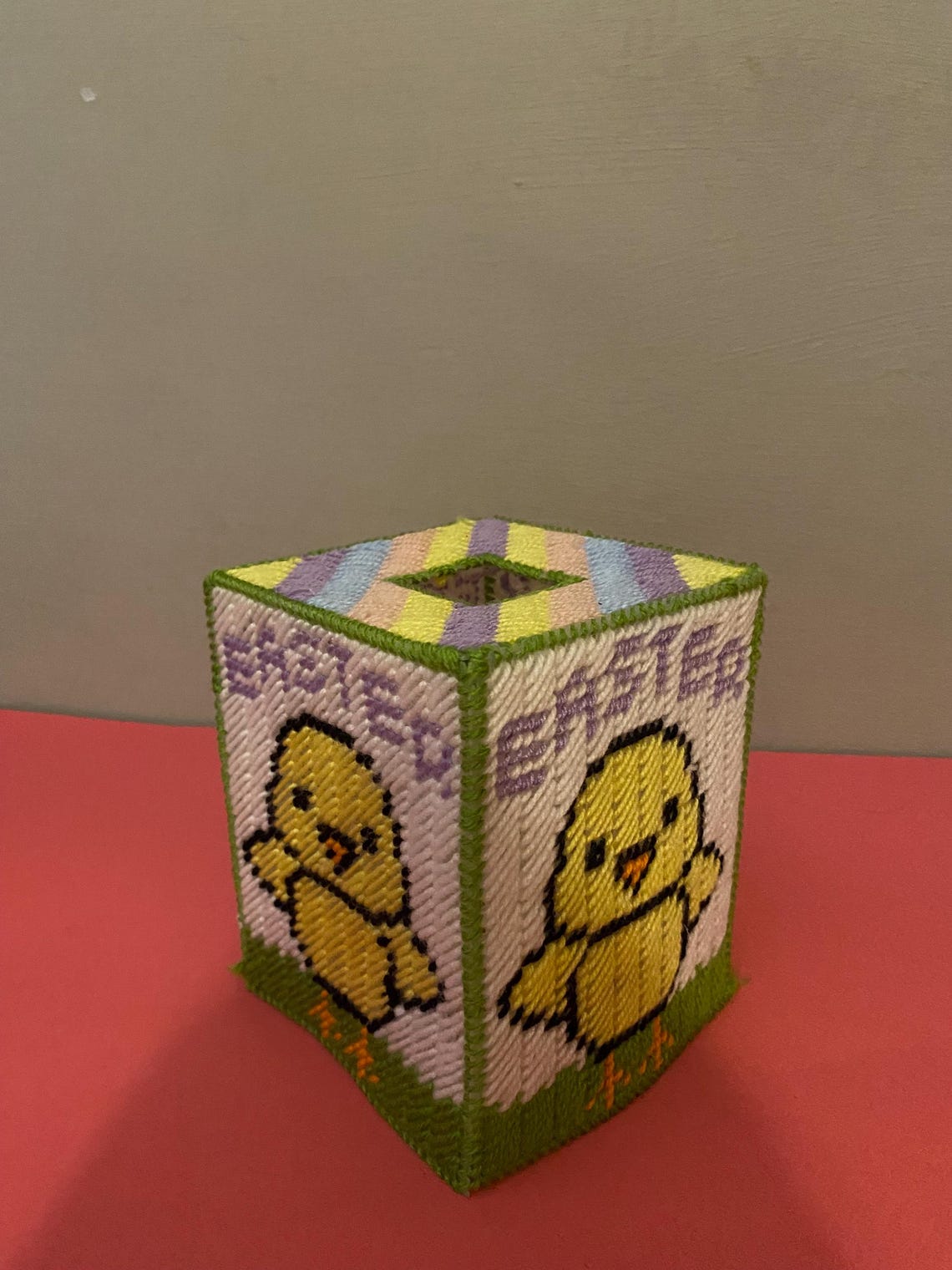 Easter Tissue Box Cover - Etsy