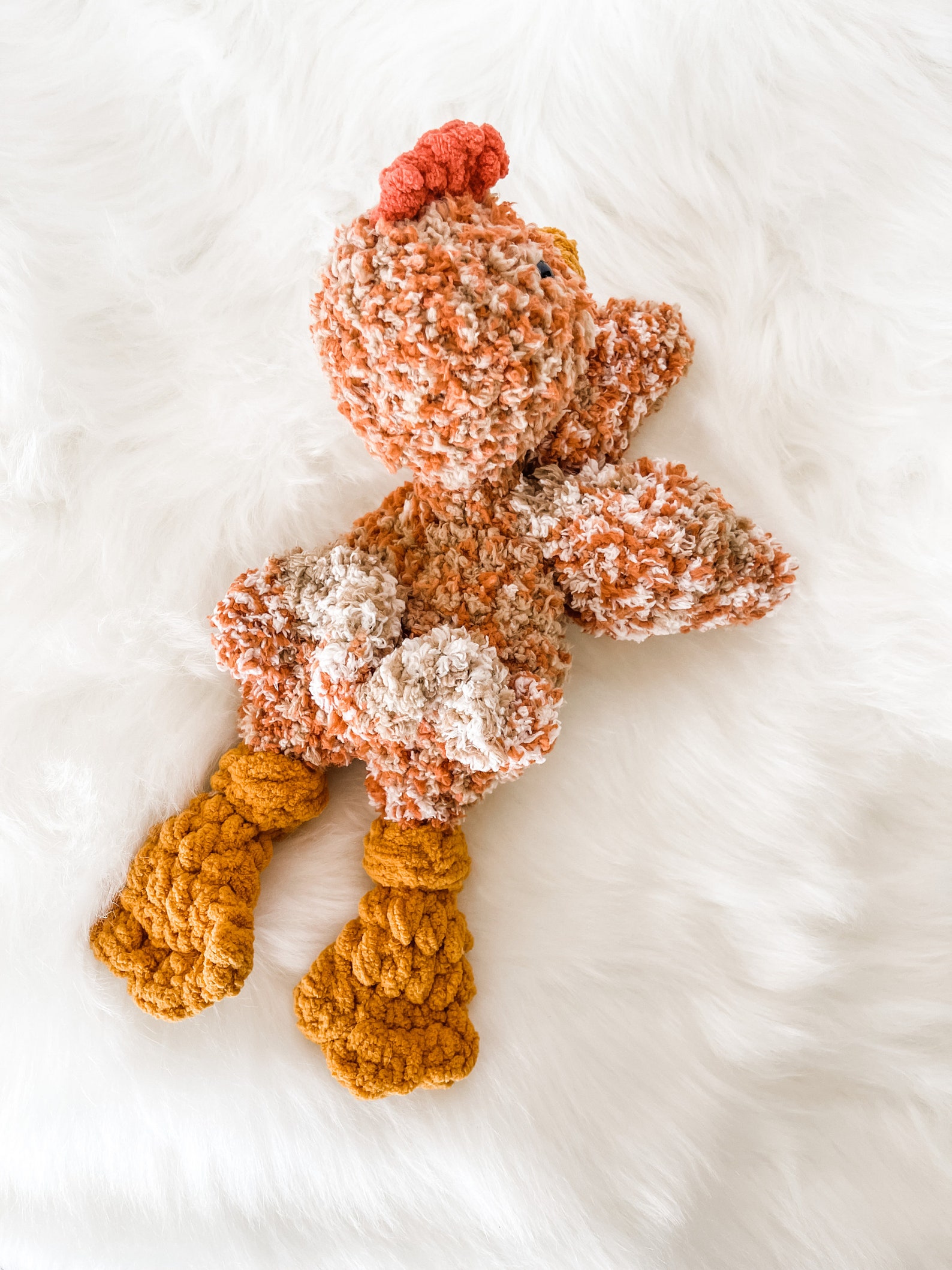 Custom Crocheted Chicken Lovey Crochet Chick Chicken - Etsy UK