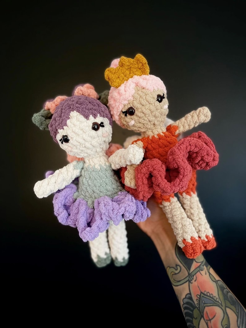Kindred Spirits Mini Doll Crochet Pattern Crochet Lovey Doll - Etsy