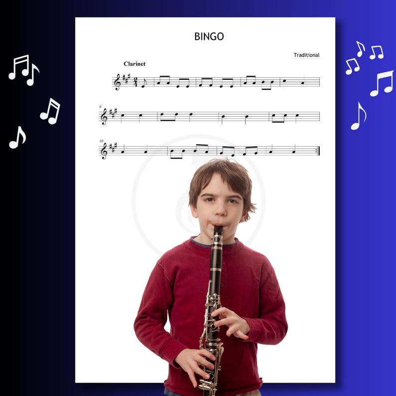 Bingo - American Folk Song Sheet Music | Piano + Voice + Instrument ...