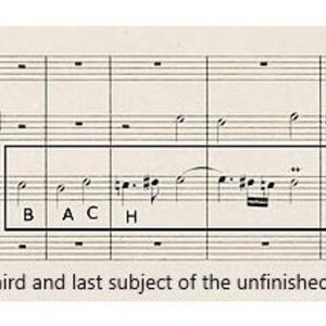 The Musical Cross - Johann Sebastian Bach - Svg - Cryptic Name - BACH ...