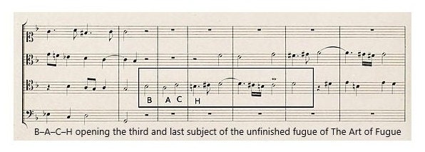 The Musical Cross - Johann Sebastian Bach - Svg - Cryptic Name - BACH ...