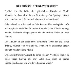 Pianist Frog | Interactive Coloring Page Story | Parent-child Activity ...