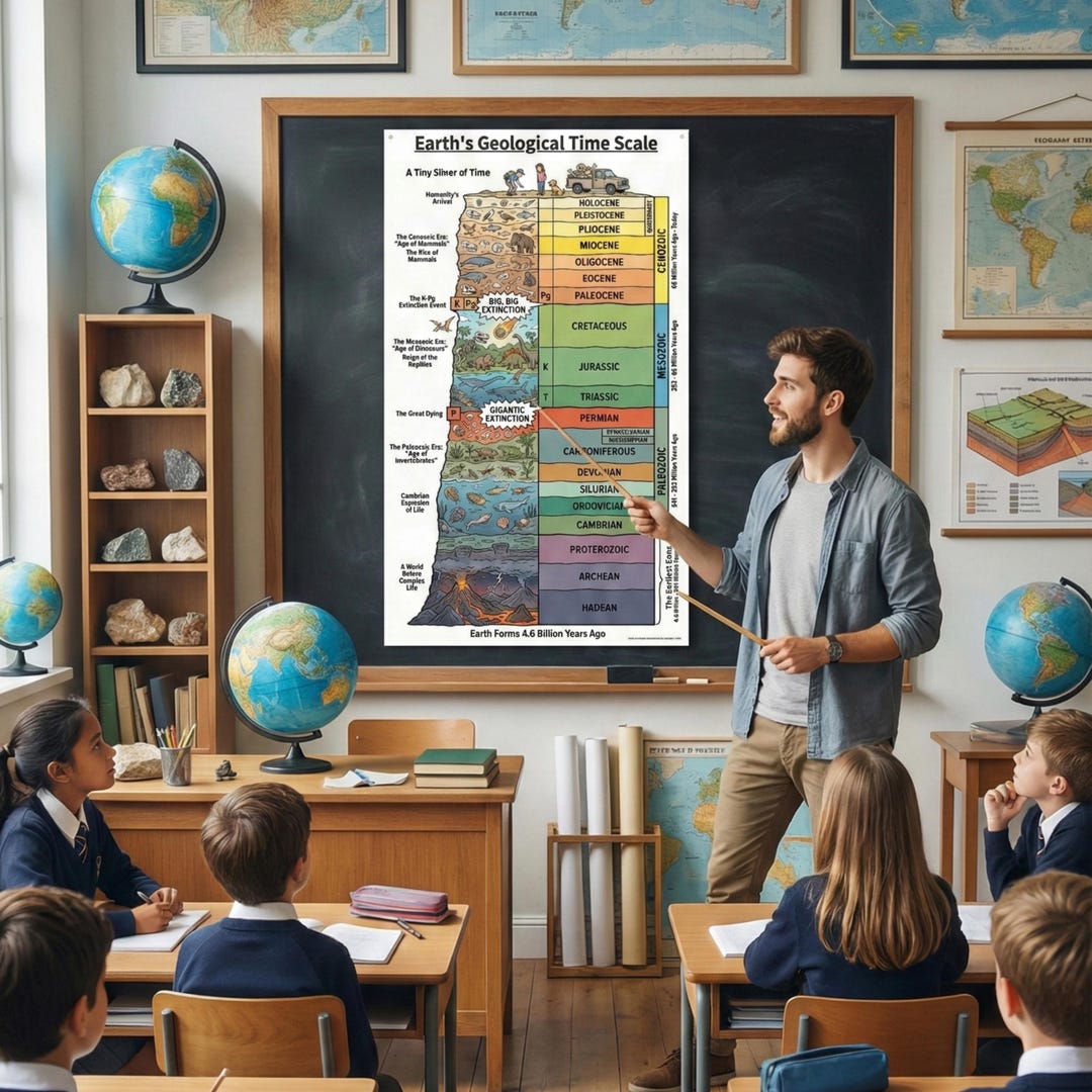Stratigraphic Chronicle – Illustrated Earth History Timeline ...