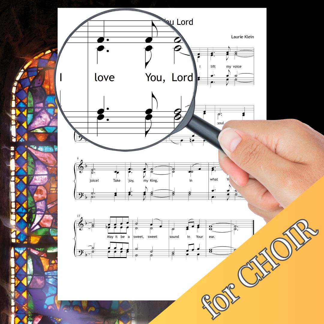 I Love You, Lord by Laurie Klein - Easy Piano Sheet Music PDF ...