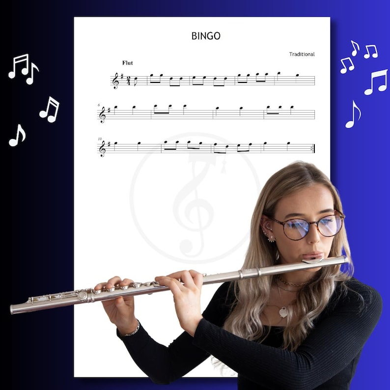 Bingo - American Folk Song Sheet Music | Piano + Voice + Instrument ...