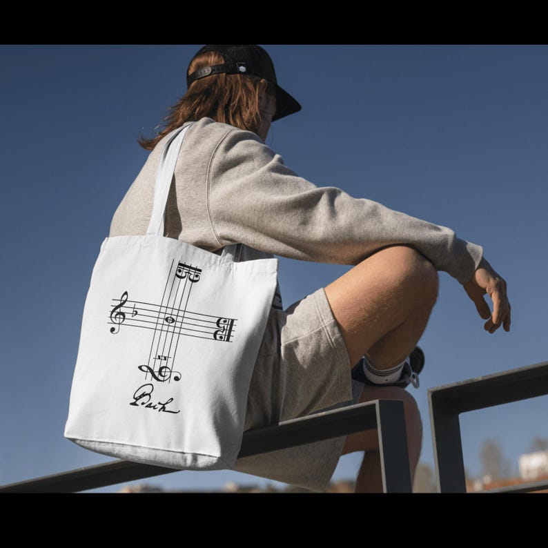 The Musical Cross - Johann Sebastian Bach - Svg - Cryptic Name - BACH ...