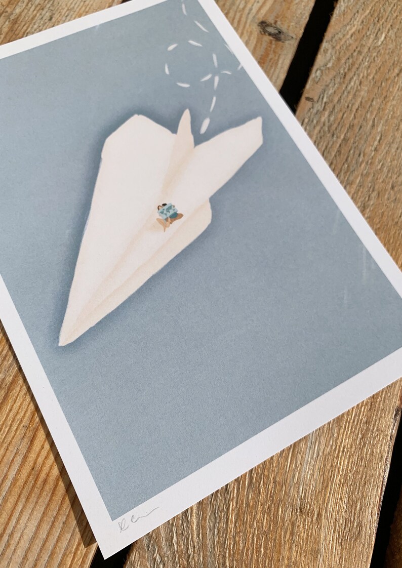 Paper Traveler Paper Plane Airplane Wanderlust Origami - Etsy