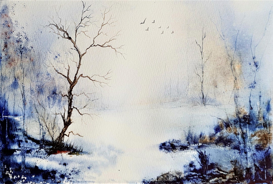 Original Art, Abstract Art, Original Painting, Watercolor Painting ...