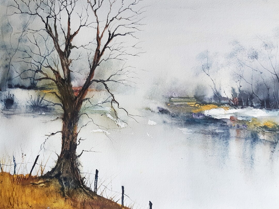 Original Art, Abstract Art, Original Painting, Watercolor Painting ...