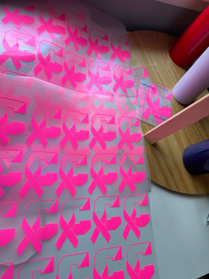 Breast Cancer Football Helmet Decals - Etsy