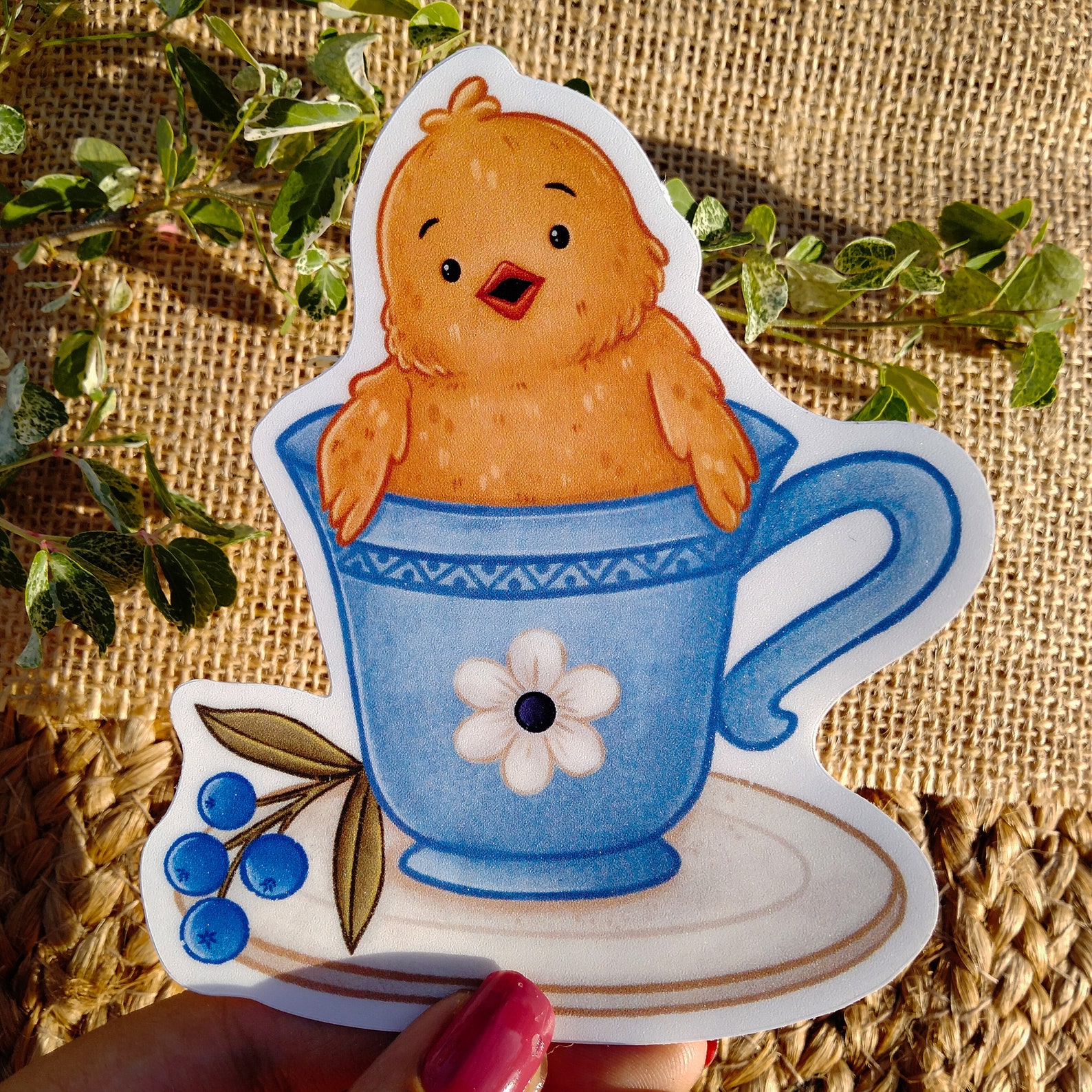 Stickers Vinyl Stickers Chicken Stickers Animals Cute Sticker Kids ...