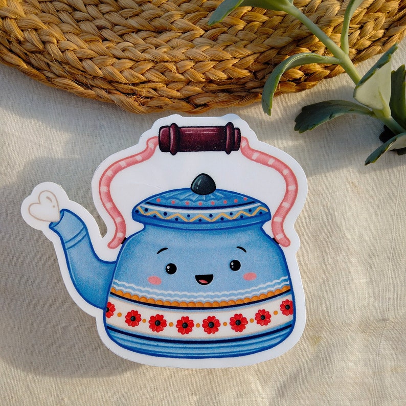 Stickers Vinyl Stickers Teapot Stickers Animals Cute Sticker Kids ...