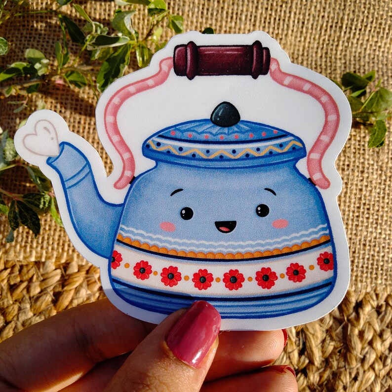 Stickers Vinyl Stickers Teapot Stickers Animals Cute Sticker Kids ...