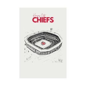 Vintage Kansas City Chiefs NFL Poster - Etsy