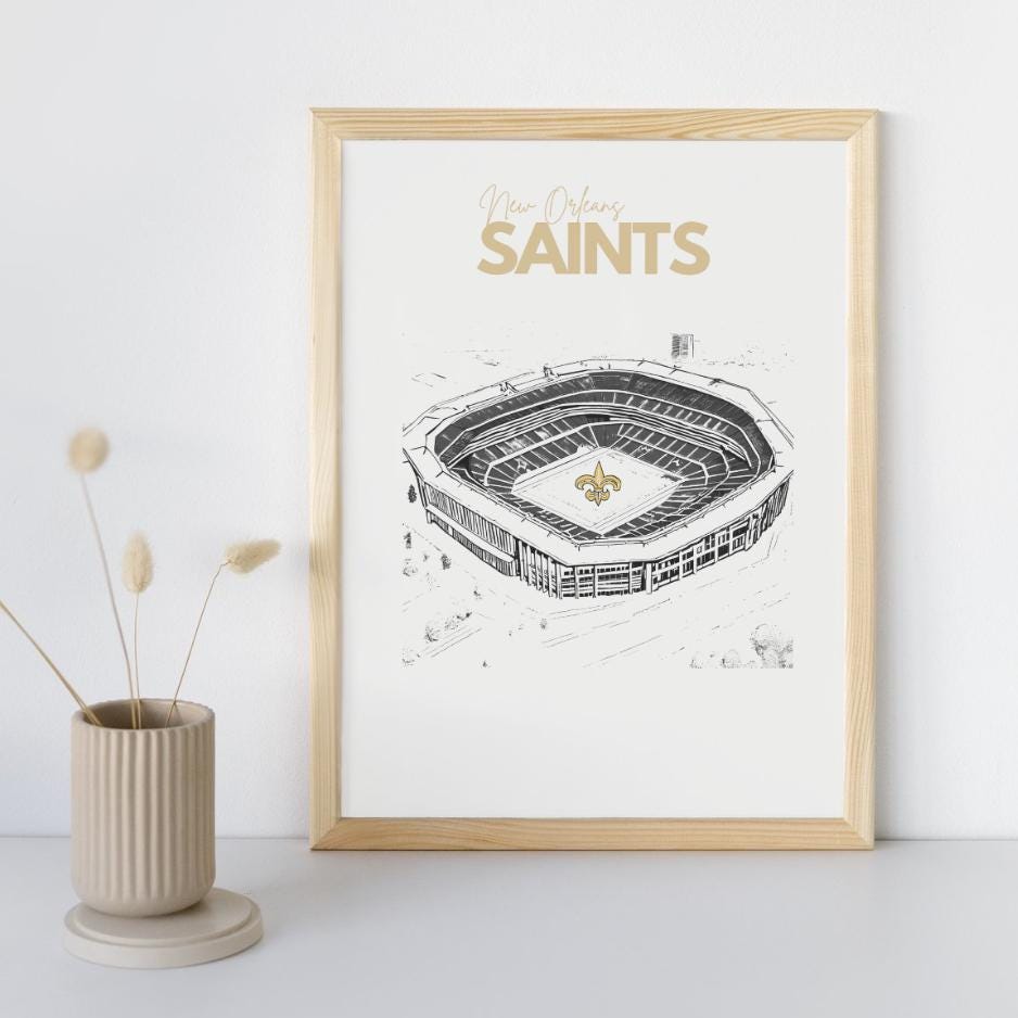 New Orleans Saints Poster Digital File - Etsy