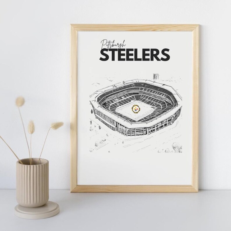 Pittsburgh Steelers Poster Digital File - Etsy