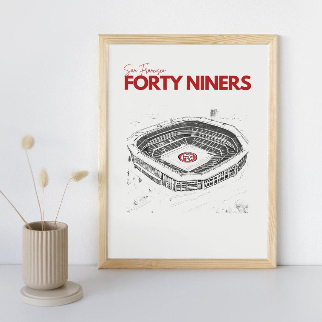 Vintage San Francisco 49ers NFL Poster - Etsy