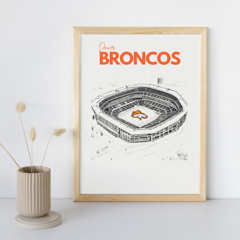 Denver Broncos Posters - Etsy